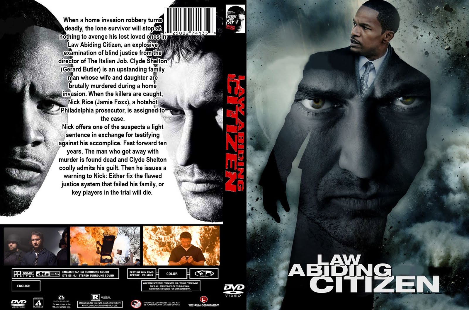 DVD Lables: LAW ABIDING CITIZEN